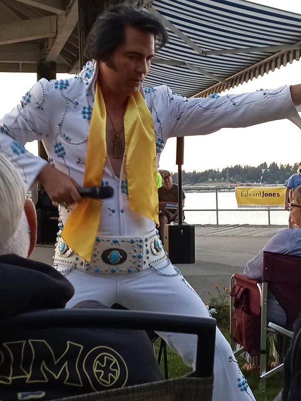 Danny Vernon Illusion of Elvis Presley tribute impersonator Seattle ...