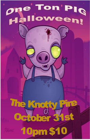 Halloween at the Knotty Pine