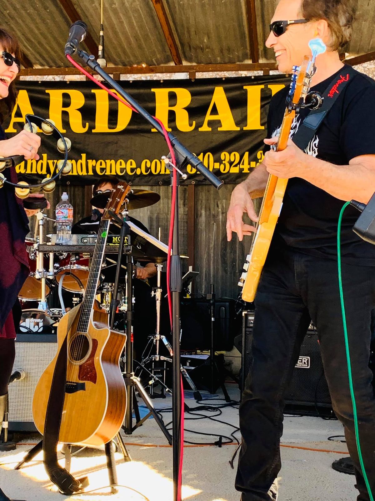 Andy & Renee & Hard Rain - Photos