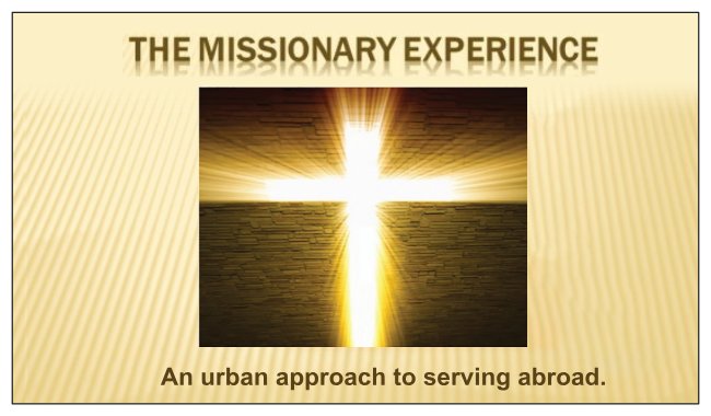 The Missionary Experience - Missions 2023 Events
