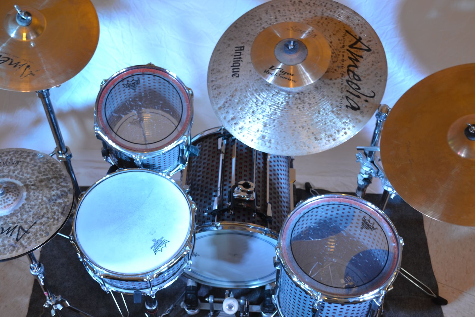 Brian Melick ~ uduboy music - News Article featuring Lego Drum Set by ...