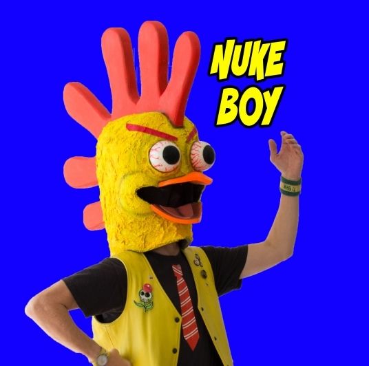 RADIOACTIVE CHICKEN HEADS - Photos