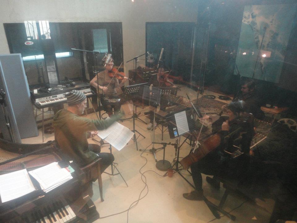 Recording at Atlantis