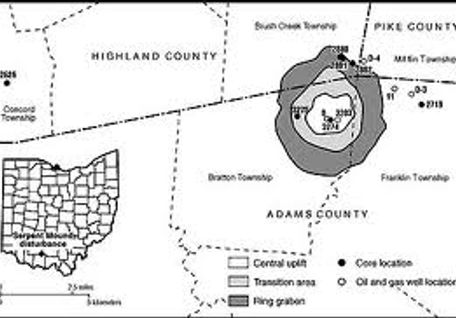 Ohio Asteroid Crater