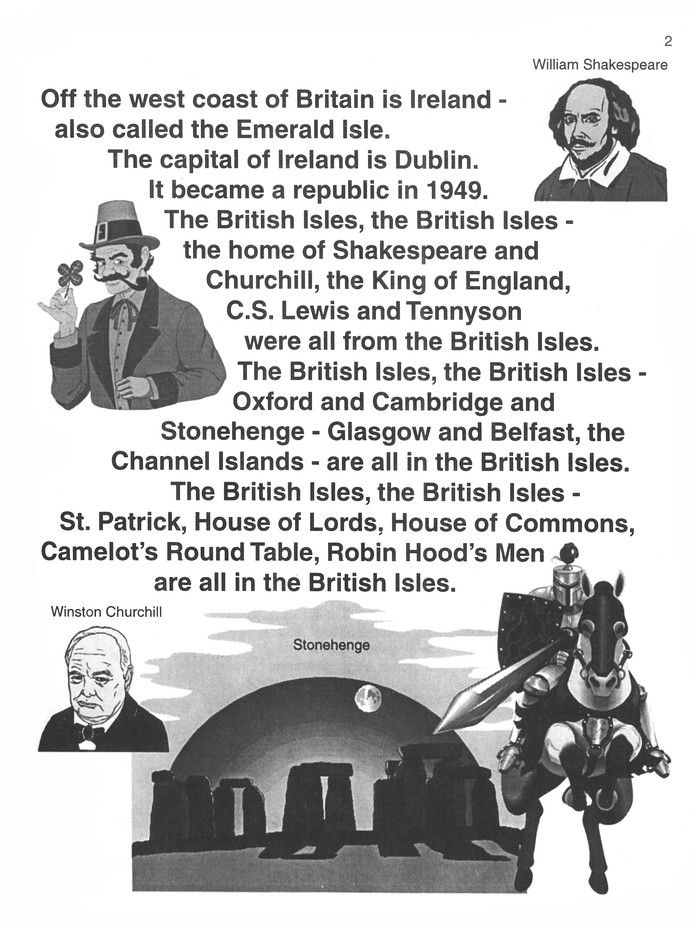 Kathy Troxel / Audio Memory (800)365-SING call to order - Geography ...