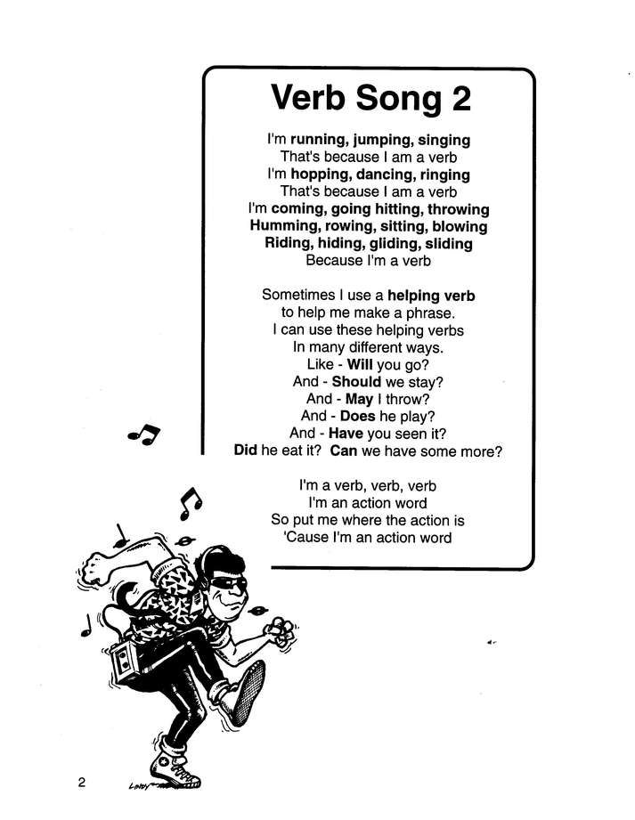 Helping Verbs Song