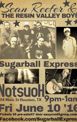 Sean Reefer and the Resin Valley Boys - Bio