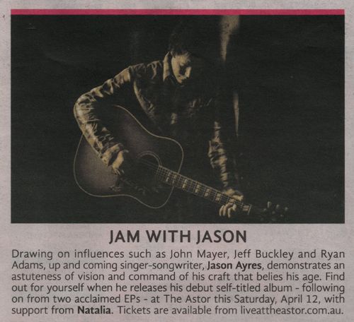 Jason Ayres - Radio/Press