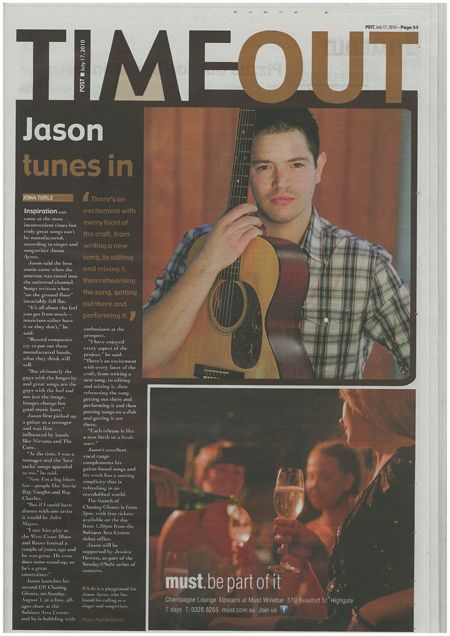 Jason Ayres - Radio/Press