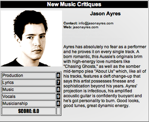 Jason Ayres - Radio/Press