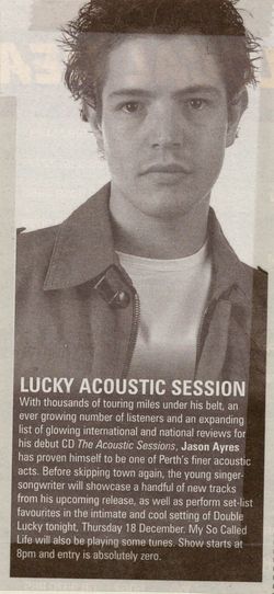 Jason Ayres - Radio/Press