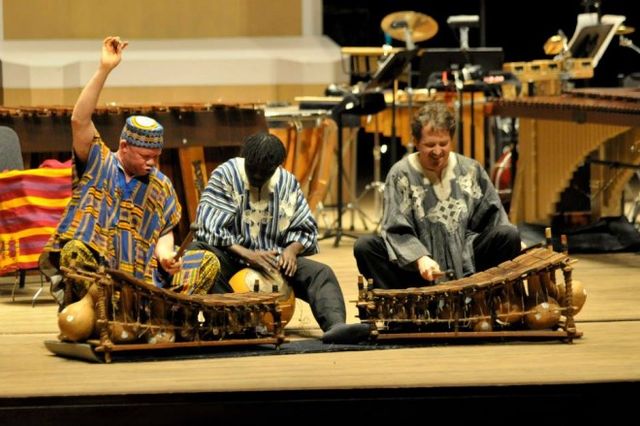 Mark Stone - percussionist, composer, educator - Bernard Woma Ensemble