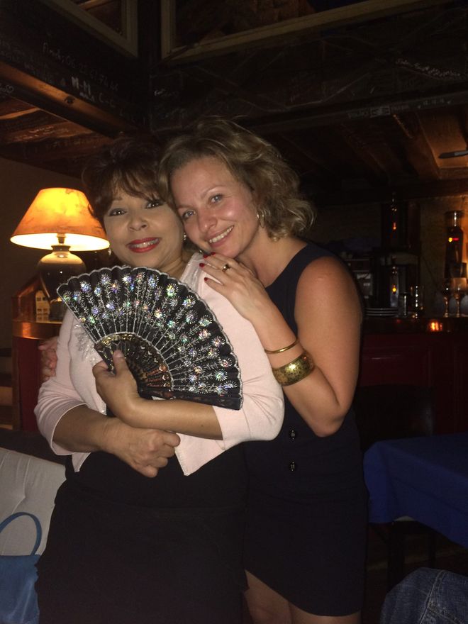 Leslie Lewis et Gérard Hagen "Bonjour de Paris" 25 Mai 2016