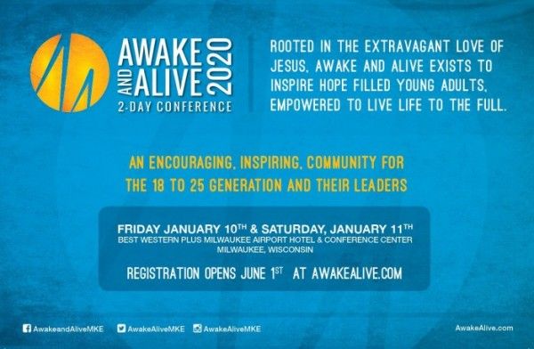 Awake and Alive - Upcoming Events