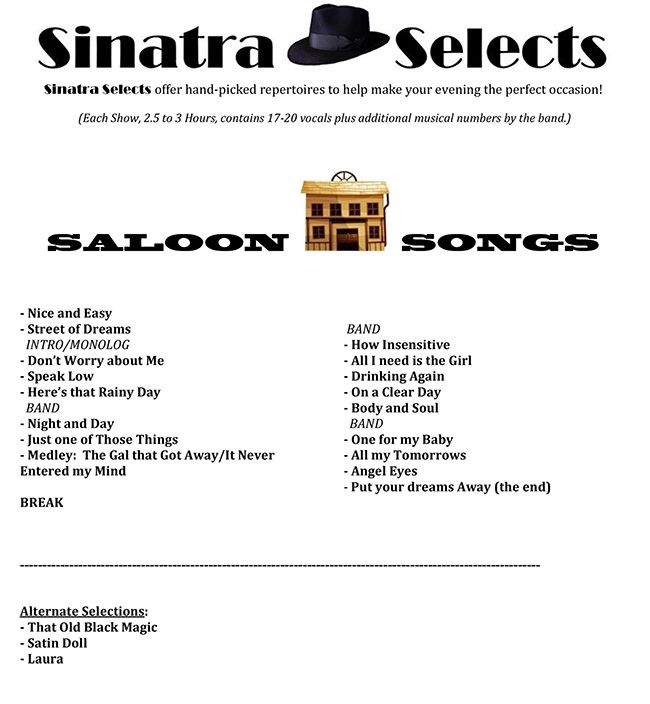 louarmagno.com - Saloon Songs