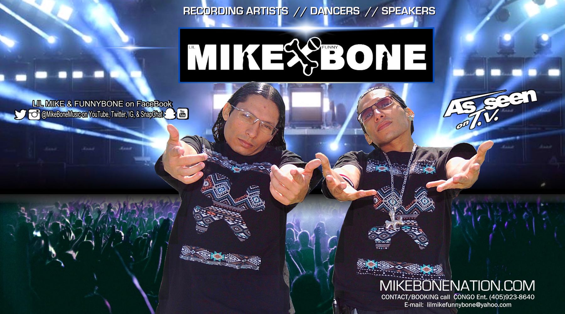 LiL Mike & FunnyBone - Bio