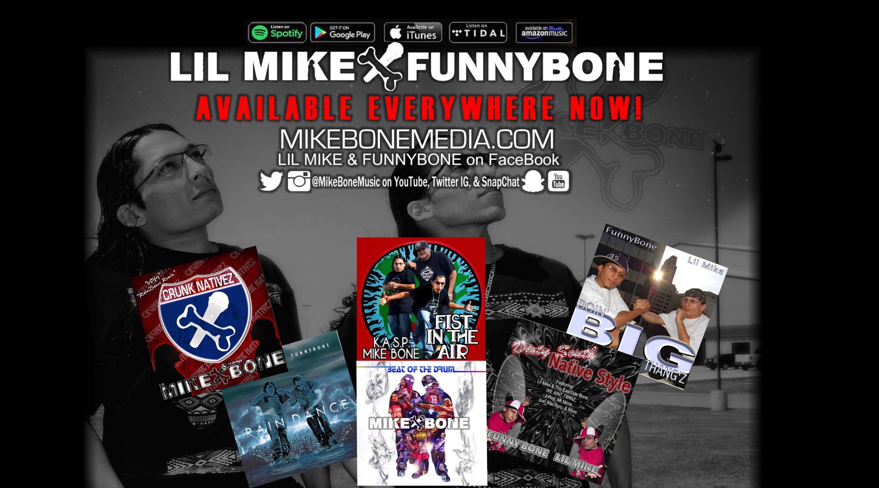 LiL Mike & FunnyBone - Bio