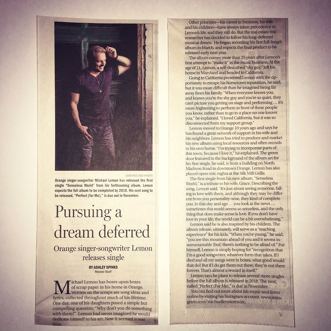 Michael Lemon - Press