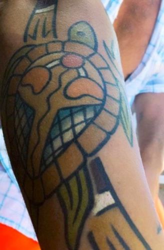 Australian Aboriginal style tattoos