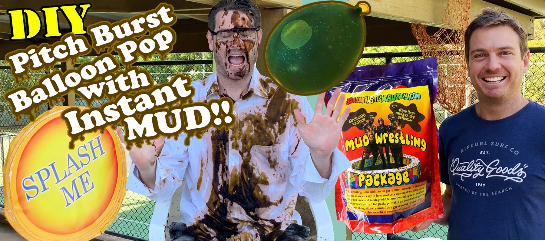 jellowrestlingsupply - Instant Mud Pitch Burst Balloon Pop