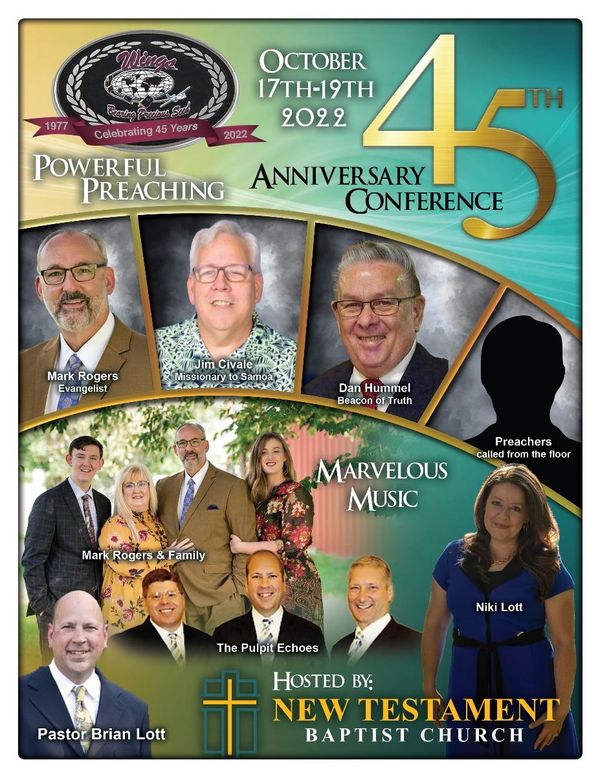 Mark Rogers Ministries - Itinerary