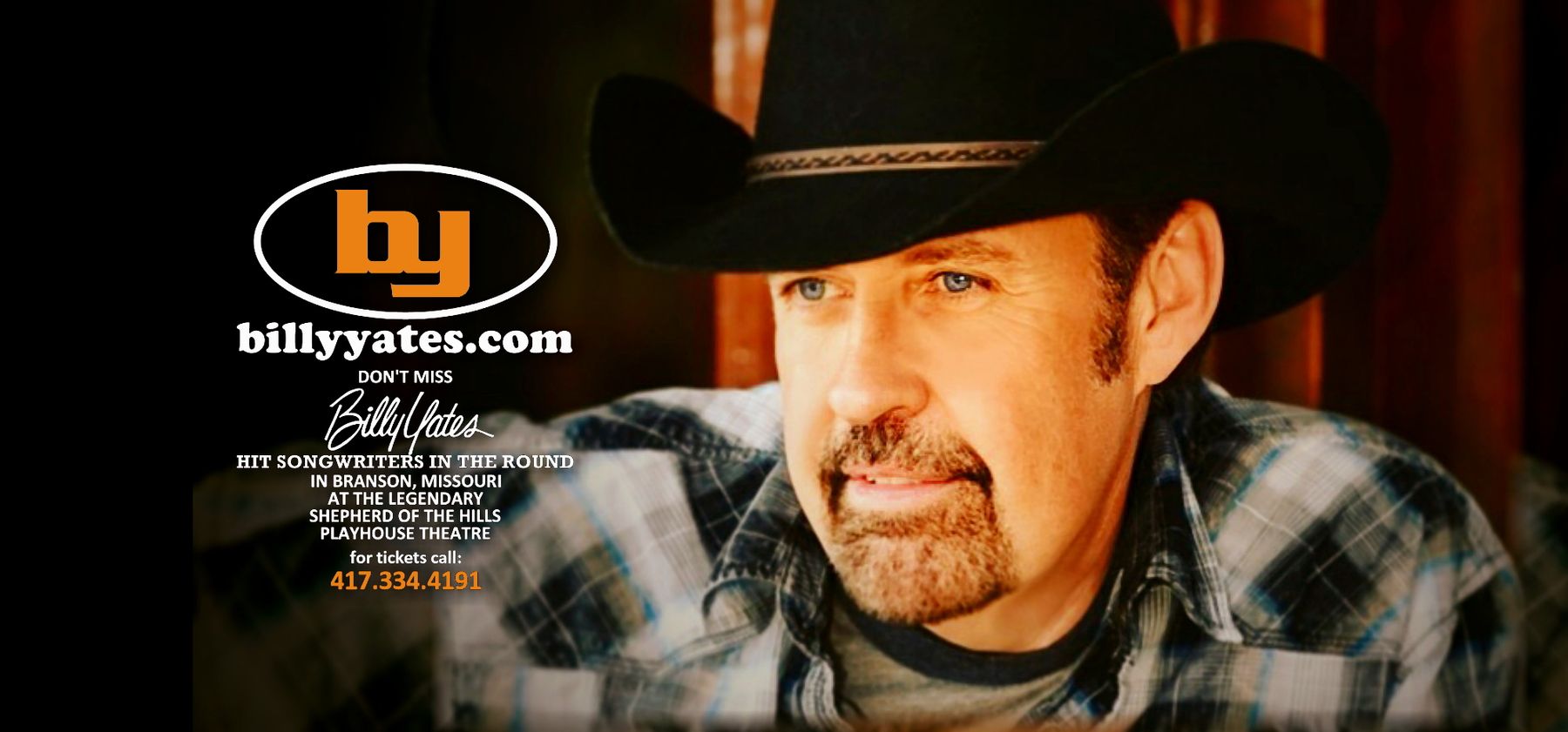 Billy Yates, Country Music Singer/Songwriter