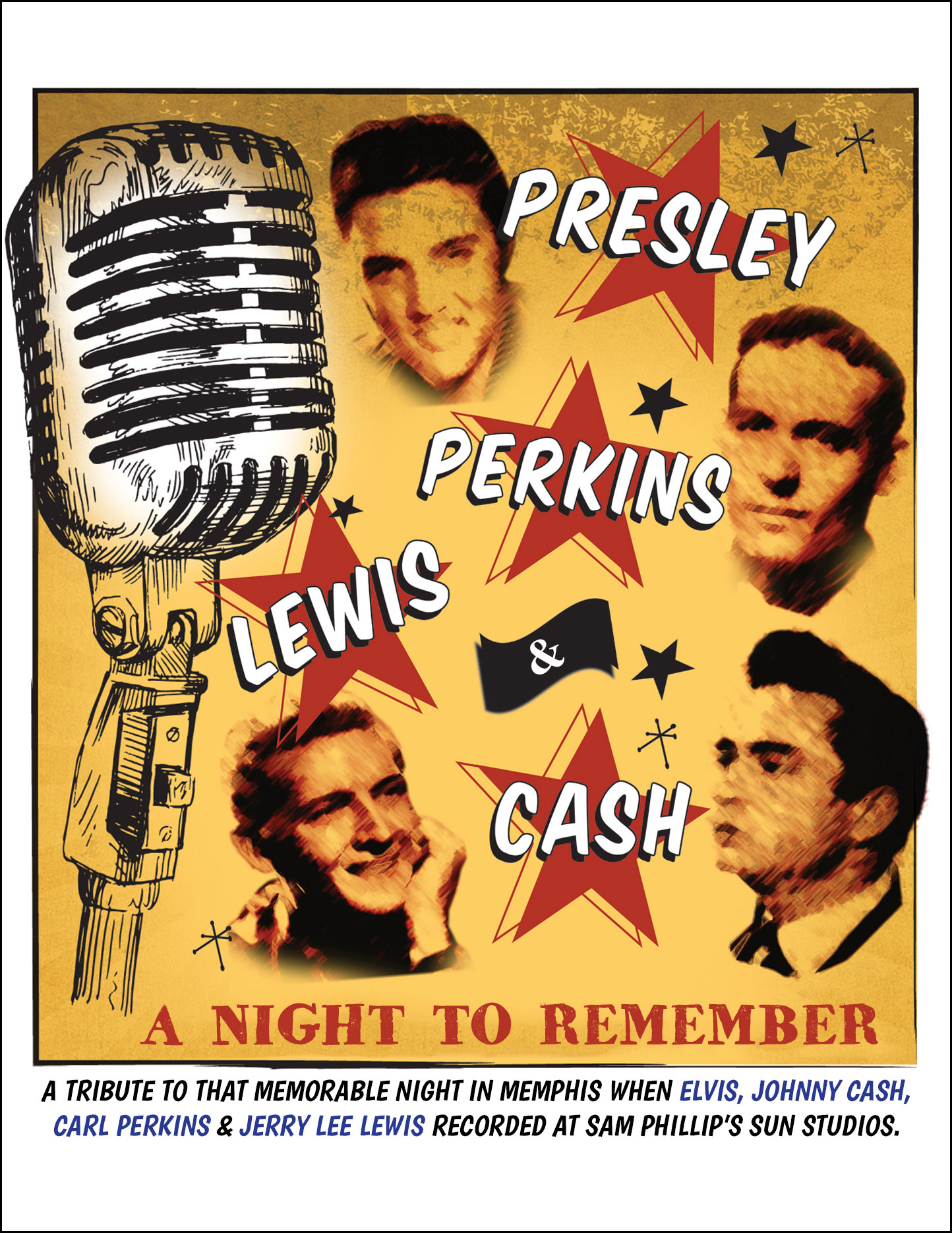Presley, Perkins, Lewis & Cash: One Night in Memphis