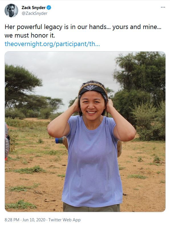 People mag Picks Up on Autumn Snyder, Inspiration for Zack Snyder's ...