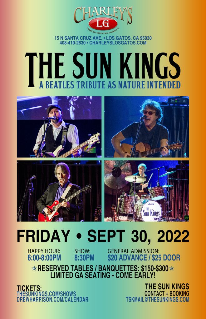 The Sun Kings - A Beatles Tribute as Nature Intended