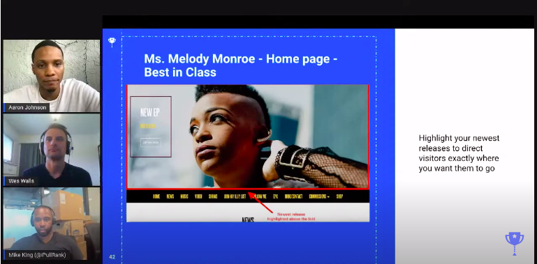 Ms. Melody Monroe 'Best In Class' on iPullRank