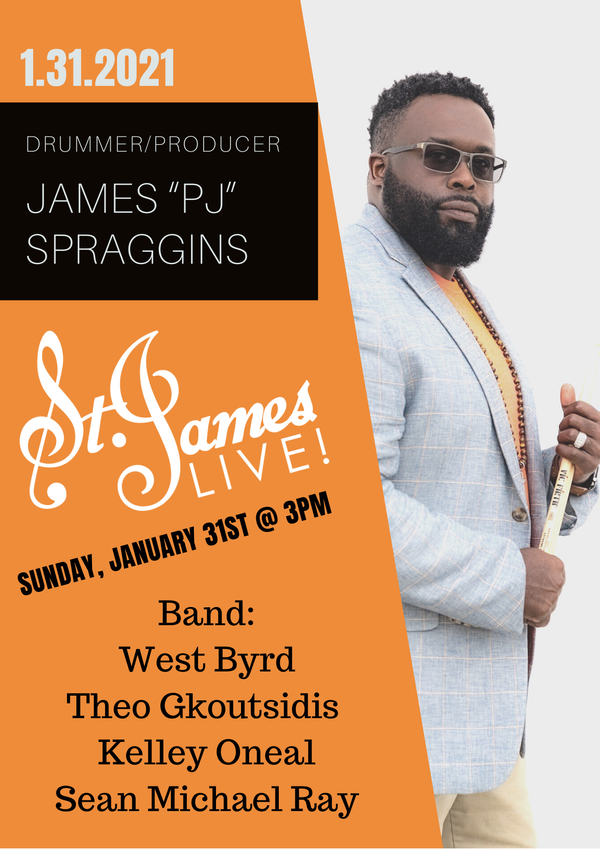 James 'PJ' Spraggins - Tour Dates