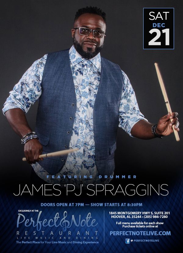 James 'PJ' Spraggins - Tour Dates
