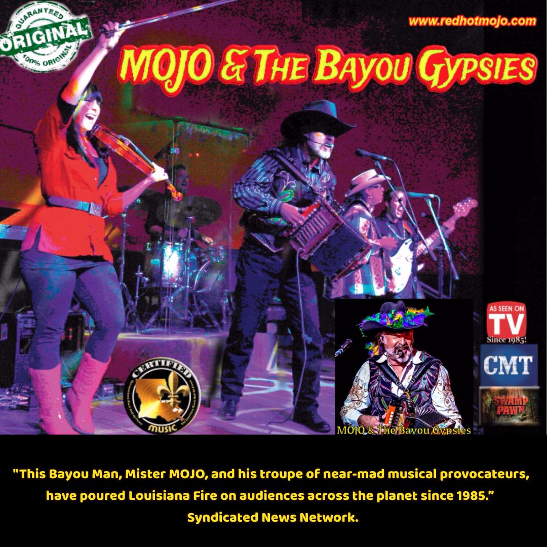 MOJO & The Bayou Gypsies - For Presenters: MOJO Virtual Expo Booth
