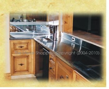 THE METAL SHOPPE | Custom Copper, Steel, Zinc Countertops