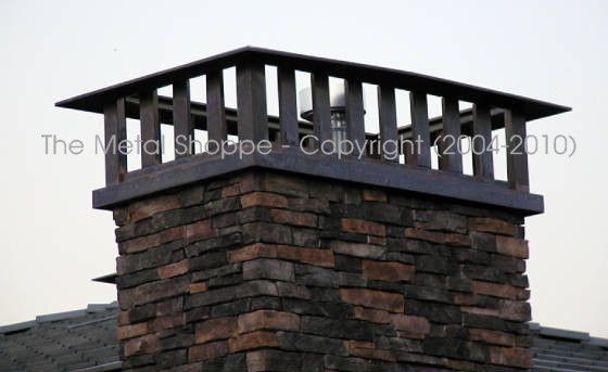 THE METAL SHOPPE, Custom Decorative Metal Chimney Tops – Custom Made To ...