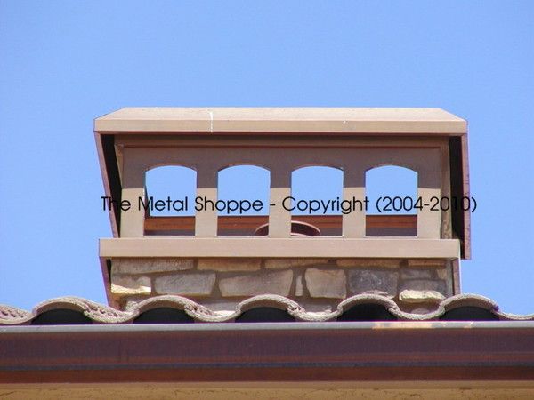 THE METAL SHOPPE, Custom Decorative Metal Chimney Tops – Custom Made To ...