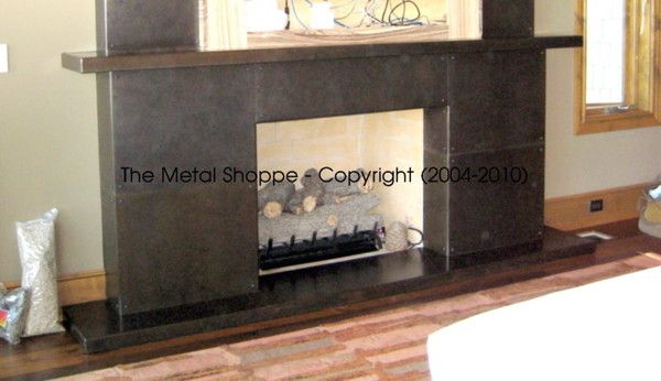 THE METAL SHOPPE | Decorative Fireplace Features - Made to Order