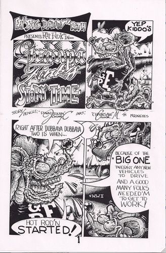 ORIGINAL RAT FINK COMIC