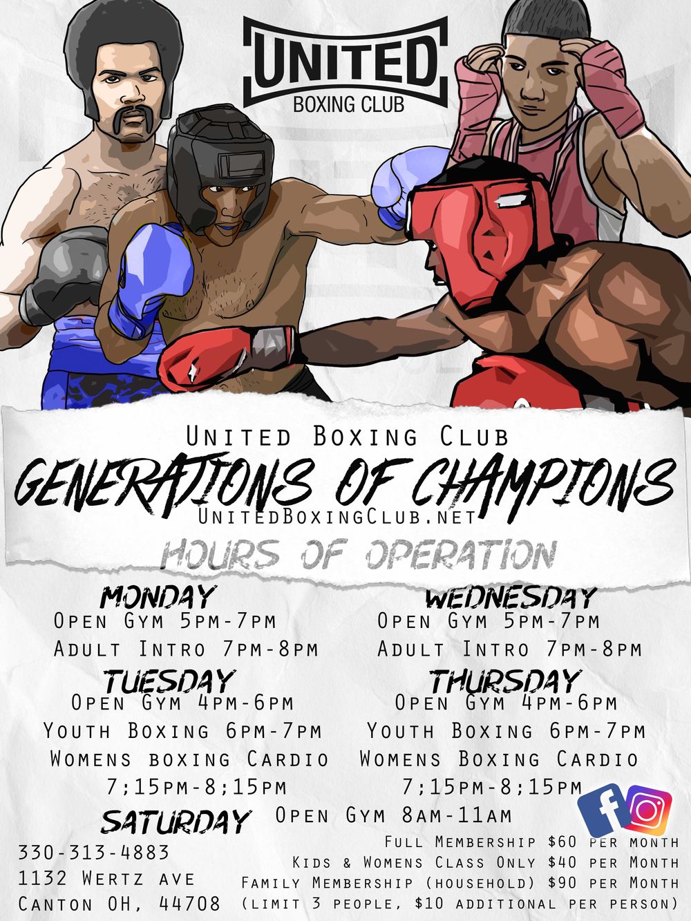 United Boxing Club Inc. - Programs