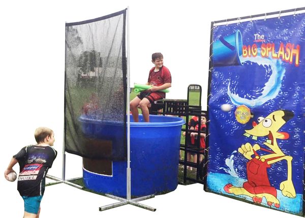 Dunk tank dunking machine hire Dunk tank dunking machine hire