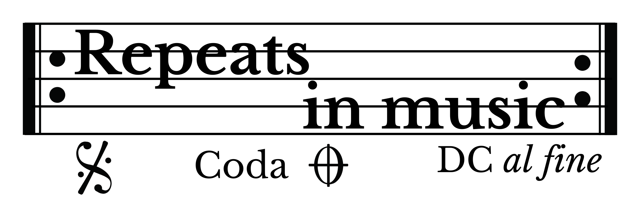 Repeat Signs and Symbols in Sheet Music - navigating the musical 'map'