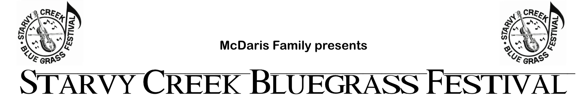 Starvy Creek Bluegrass Festival - About