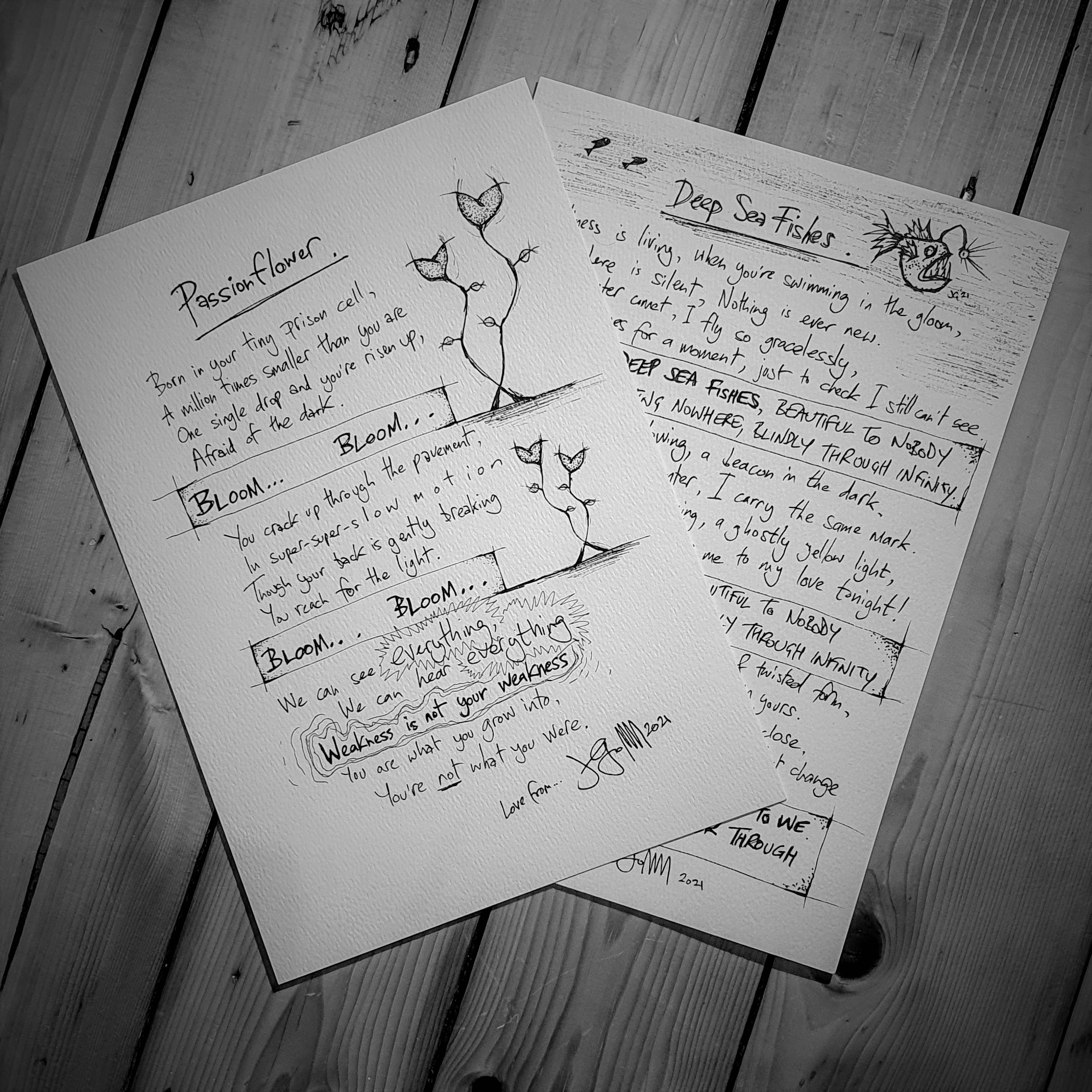 Original Handwritten Lyric Sheets Available For Limited Time