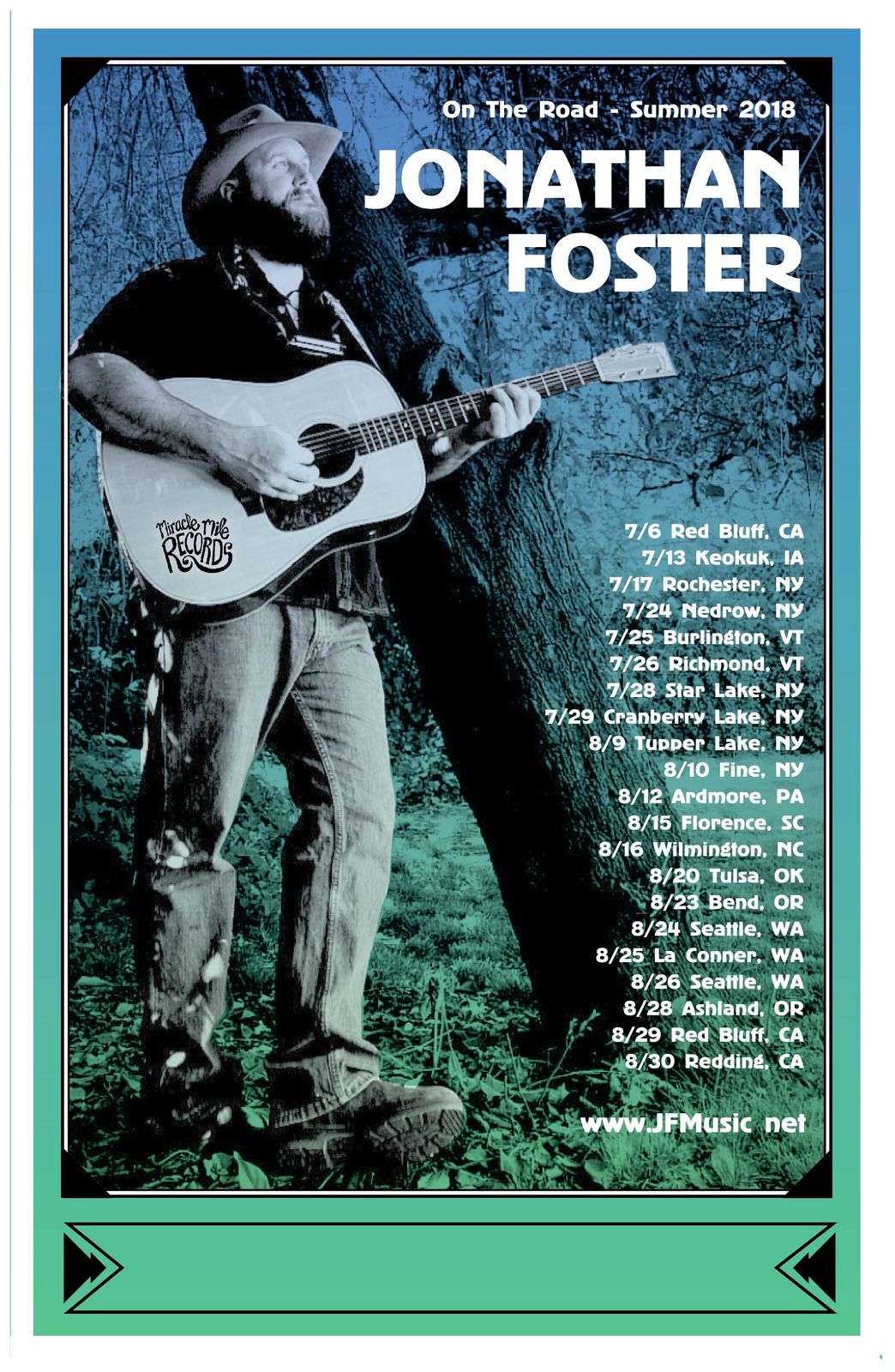 Jonathan Foster - Tour