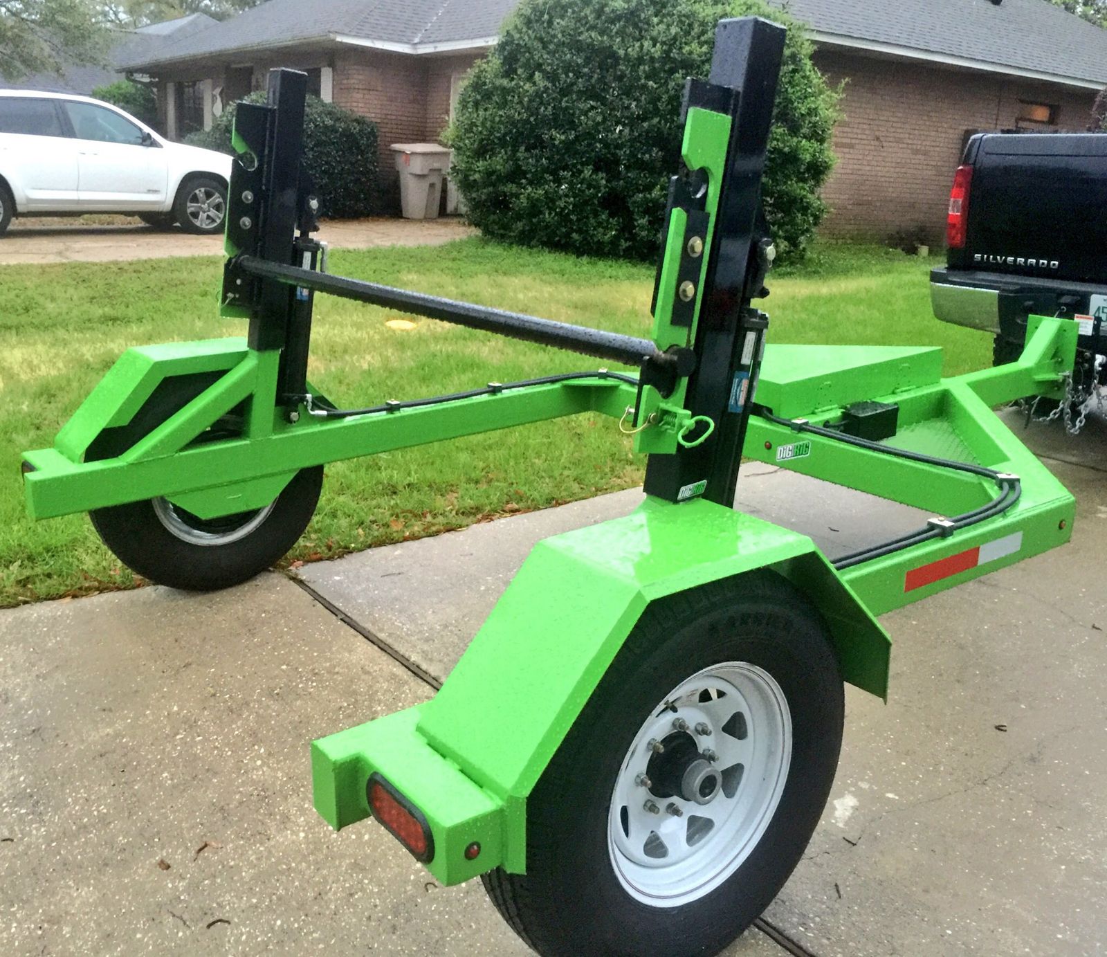 HDPE Reel Trailer | Dig and Rig Equipment