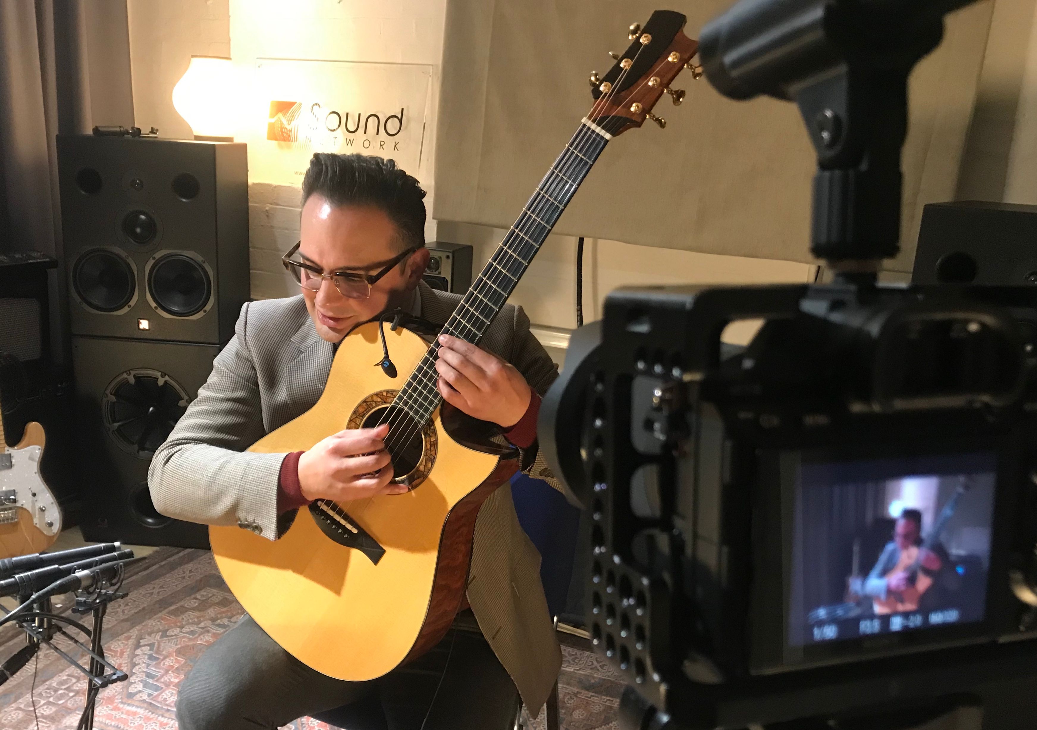Filming at Sound Network London - The UK Home of DPA Mics!