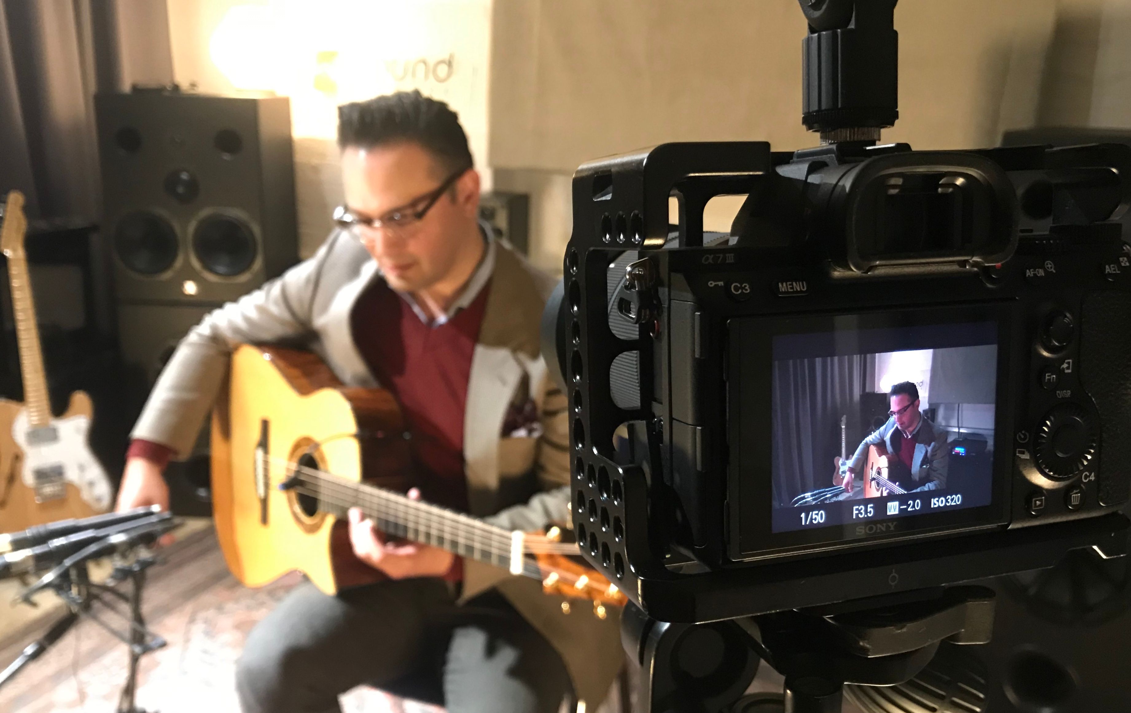 Filming at Sound Network London - The UK Home of DPA Mics!